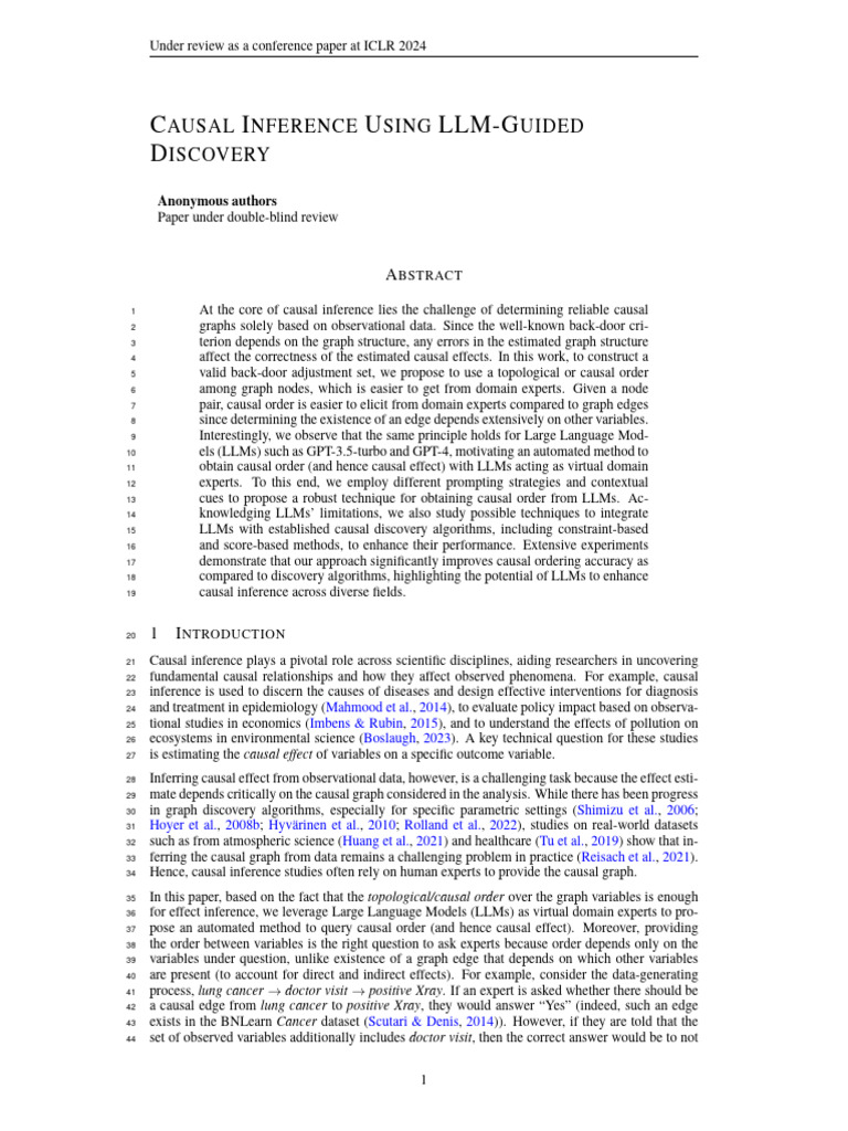 LLM-Guided Causal Inference Method | PDF | Causality | Applied Mathematics