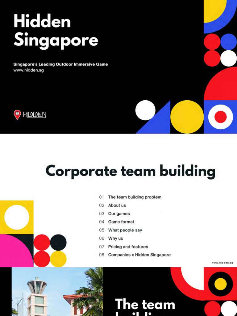 Hidden Singapore Team Building | PDF