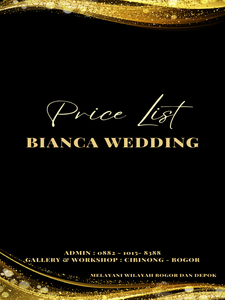 Paket Pernikahan Bianca Wedding | PDF