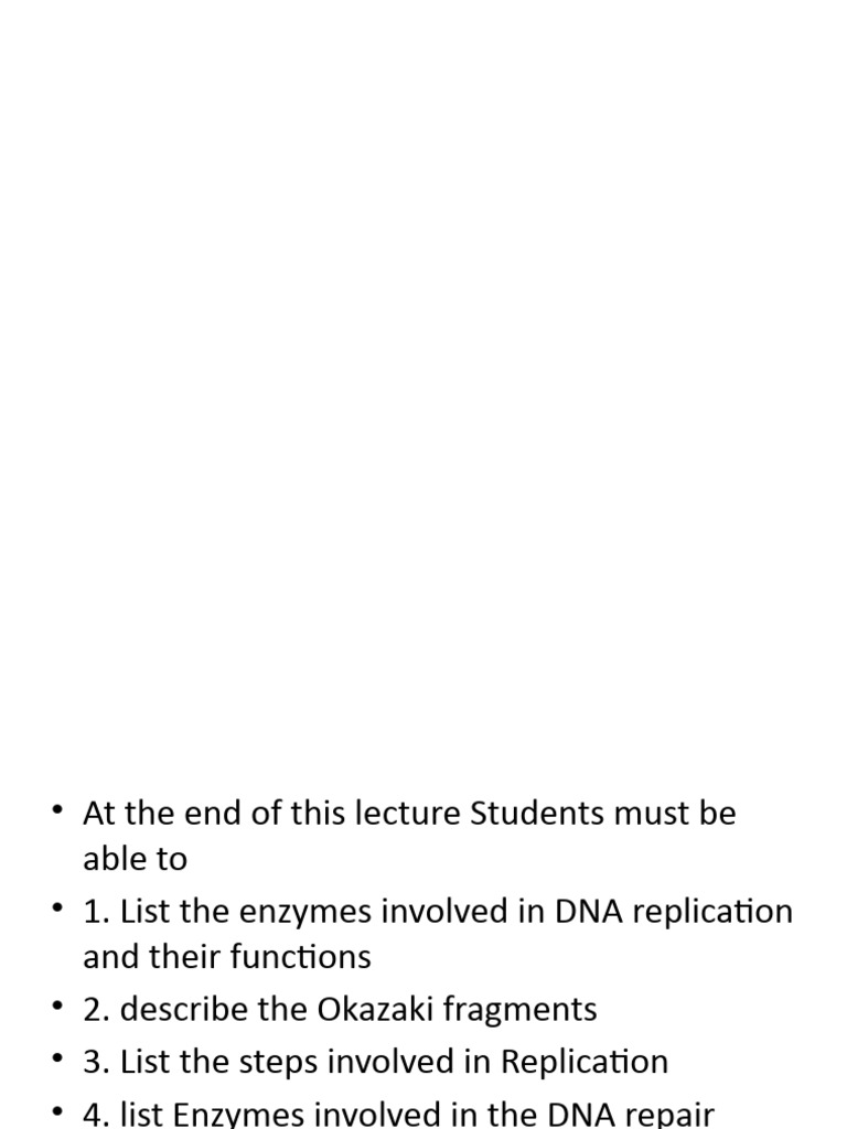 Dna Replication | Download Free PDF | Dna Replication | Primer ...