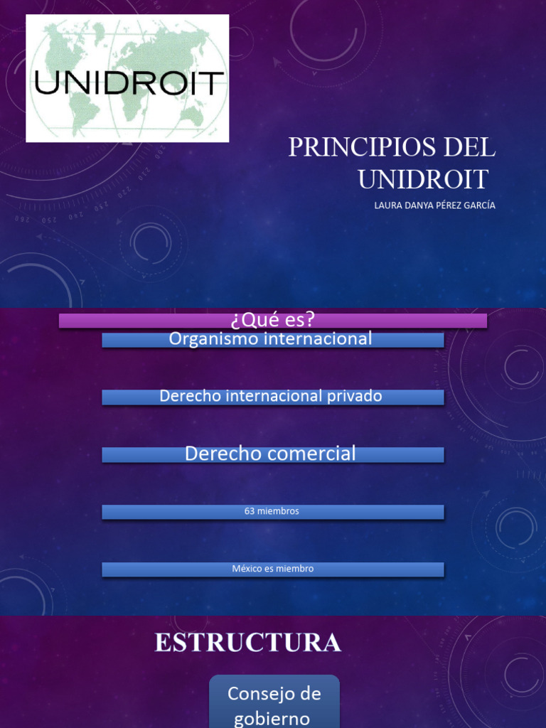 Principios Del Unidroit | PDF | Pagos | Justicia