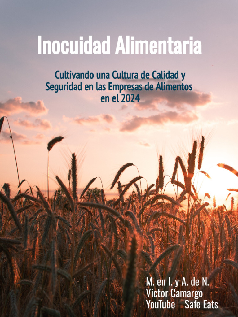 Cultura de Inocuidad Alimentaria 2024 | PDF | Seguridad alimenticia ...