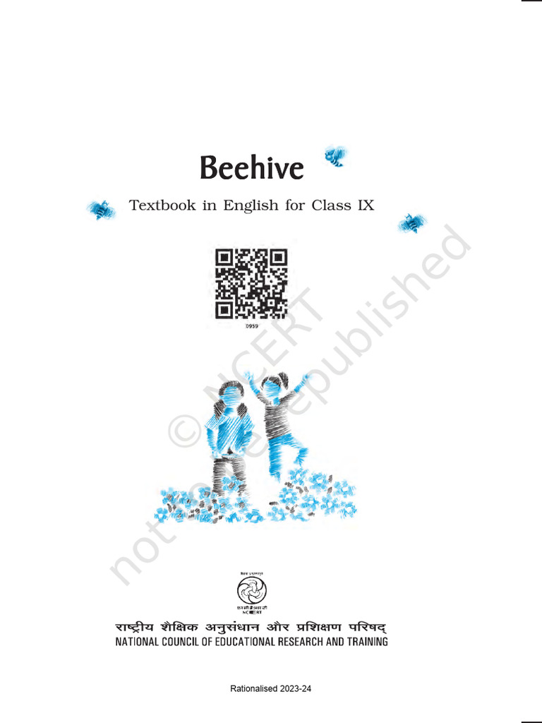 Class 9 Beehive Textbook 2023-24 | PDF | Textbook | Learning