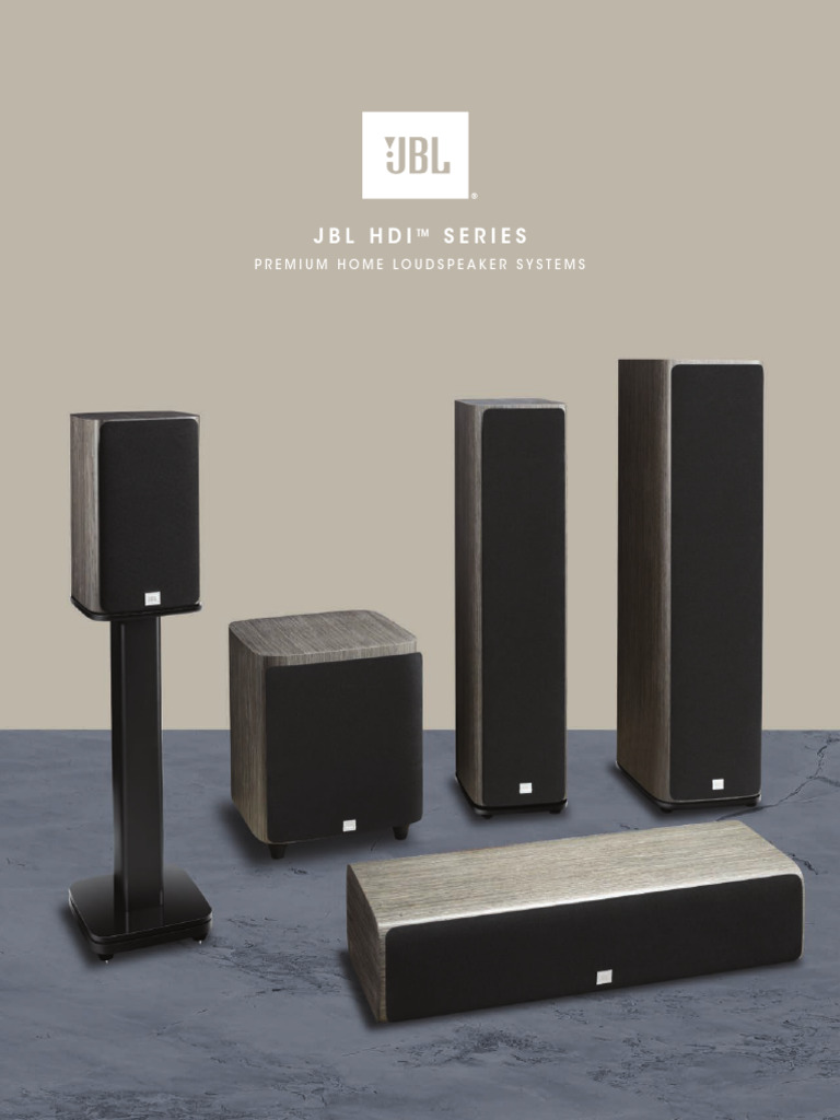 JBL HDISeries | PDF | Technology & Engineering