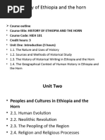 Derg Regime | PDF | Ethiopia | Political Science