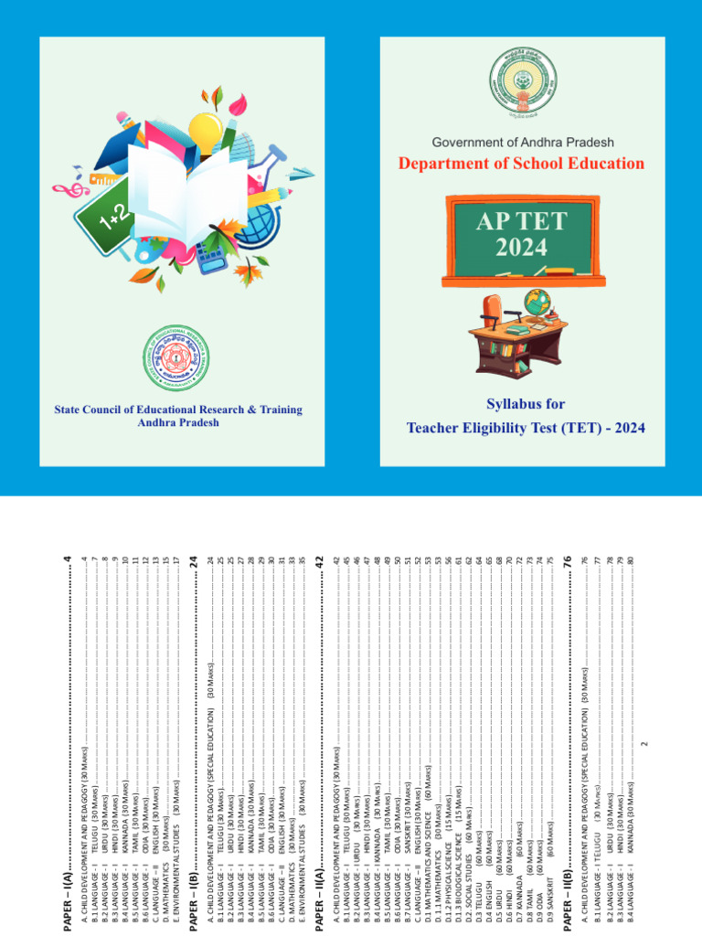 Aptet Syllabus 2024 | PDF | Verb | Learning