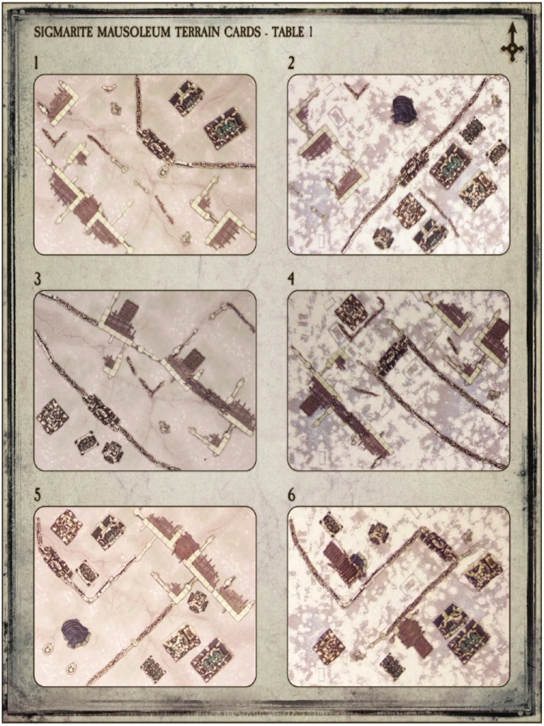 Mausoleum Terrain Cards | PDF
