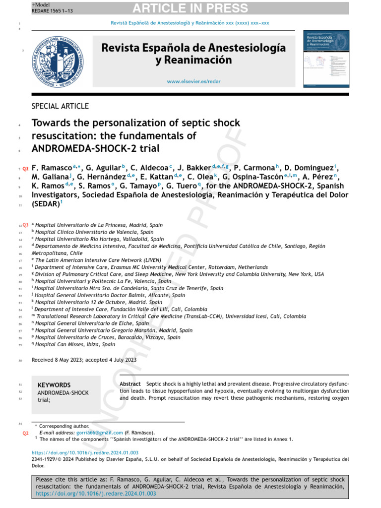 Andrómeda Shock 2 | PDF | Blood Pressure | Shock (Circulatory)