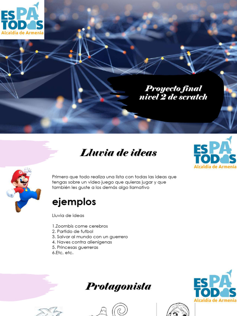 Proyecto Final Nivel 2 de Scratch | PDF