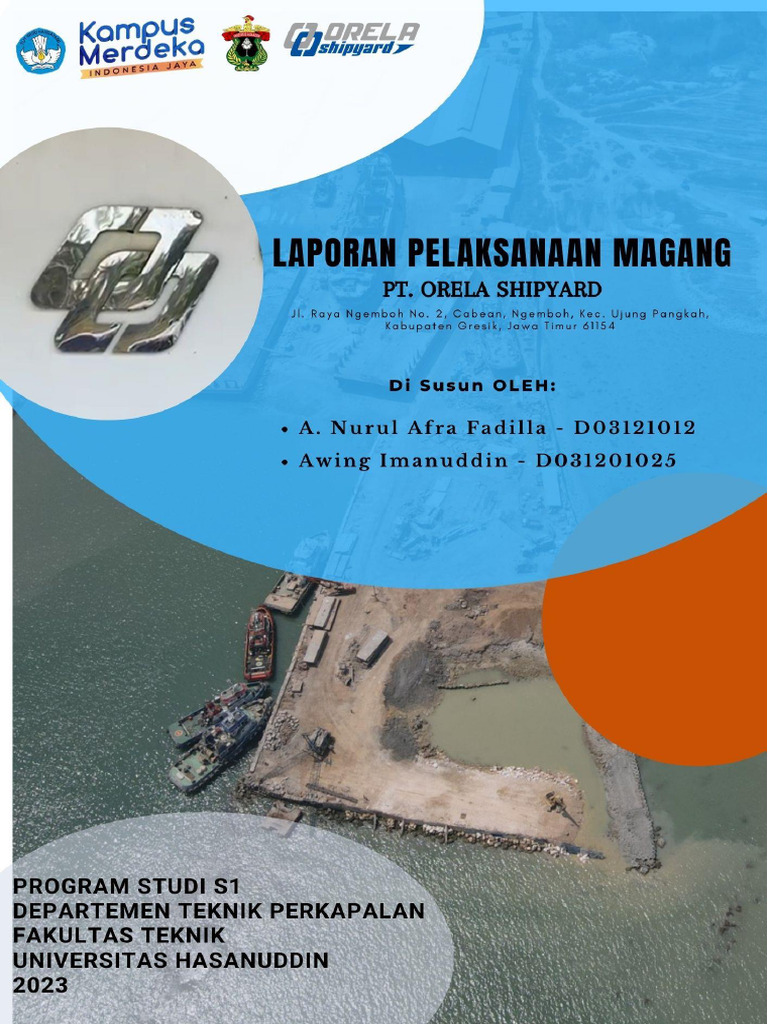 Laporan Magang MBKM Pt. Orela Shipyard | PDF