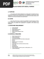 WORKS METHOD STATEMENT Ceiling Works | PDF | Ceiling | Wall