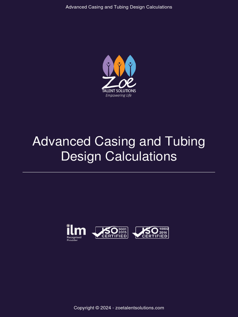 Advanced Casing and Tubing Design Calculations | PDF | Casing (Borehole) | Physical Sciences