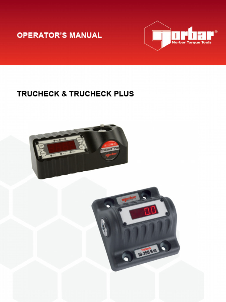 TruCheck & TruCheck Plus Manual | PDF | Mains Electricity | Alternating ...