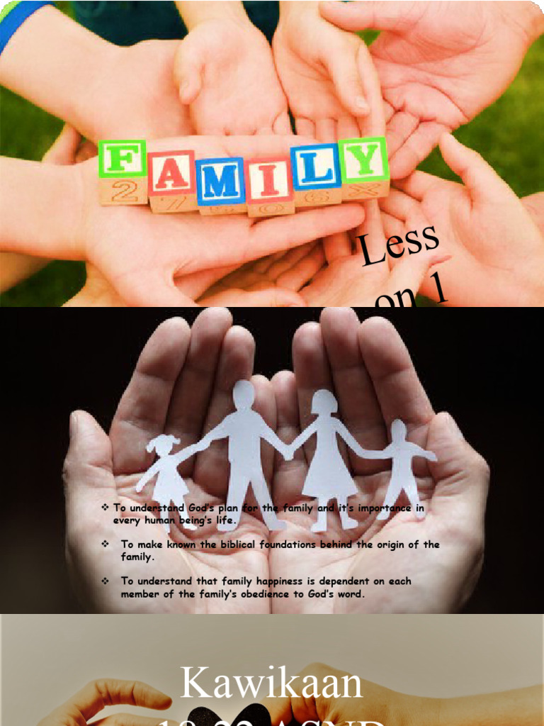 LESSON 1 - Family | PDF