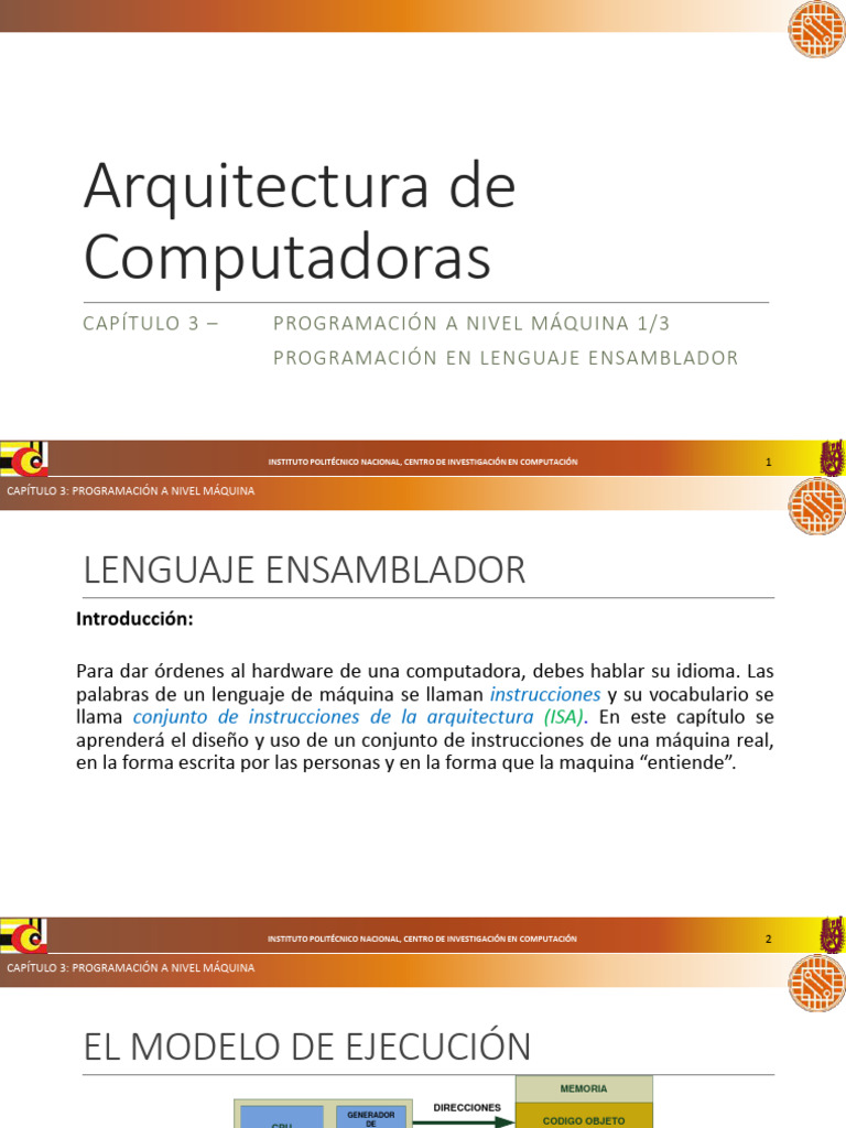 C3 - Programación Máquina - 1 | PDF | Programación de computadoras ...