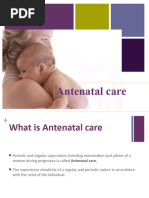 Antenatal Care Card Template | PDF | Gynaecology | Sexual Reproduction