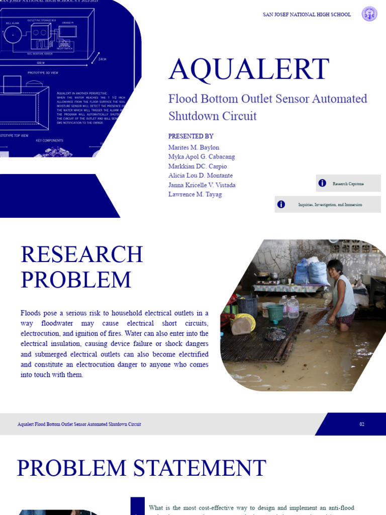 AquAlert Research Presentation | PDF