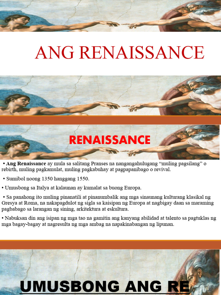 ANG RENAISSANCE | PDF