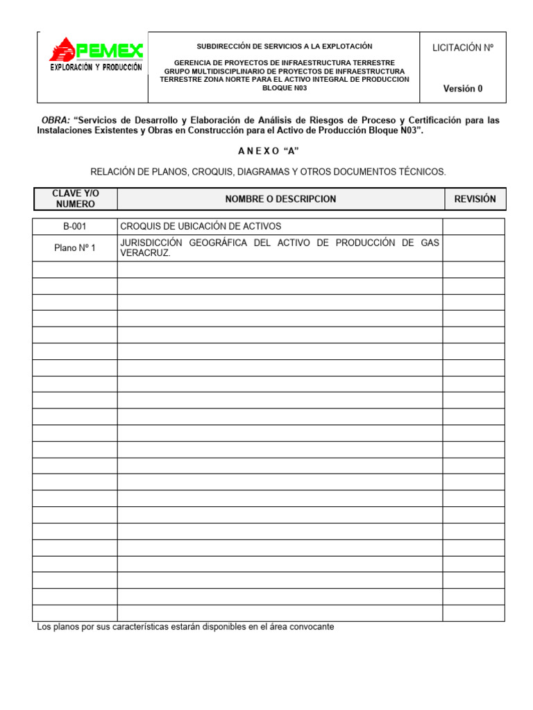 ANEXO A - Rev 0 | PDF | Propiedad | Ingeniería