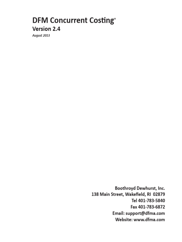 DFM User Guide | PDF | Sheet Metal | Computer Aided Design
