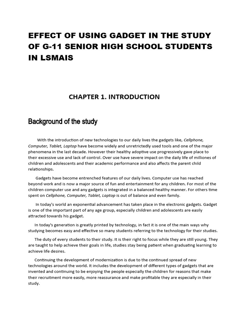 Practical Research 1.. Chapter 1 | PDF | Laptop | Tablet Computer