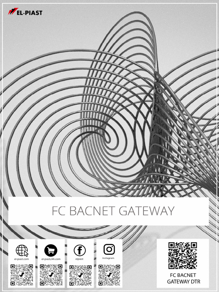 LG - FC Gateway Bacnet - en | PDF | Power Inverter | Programmable Logic Controller