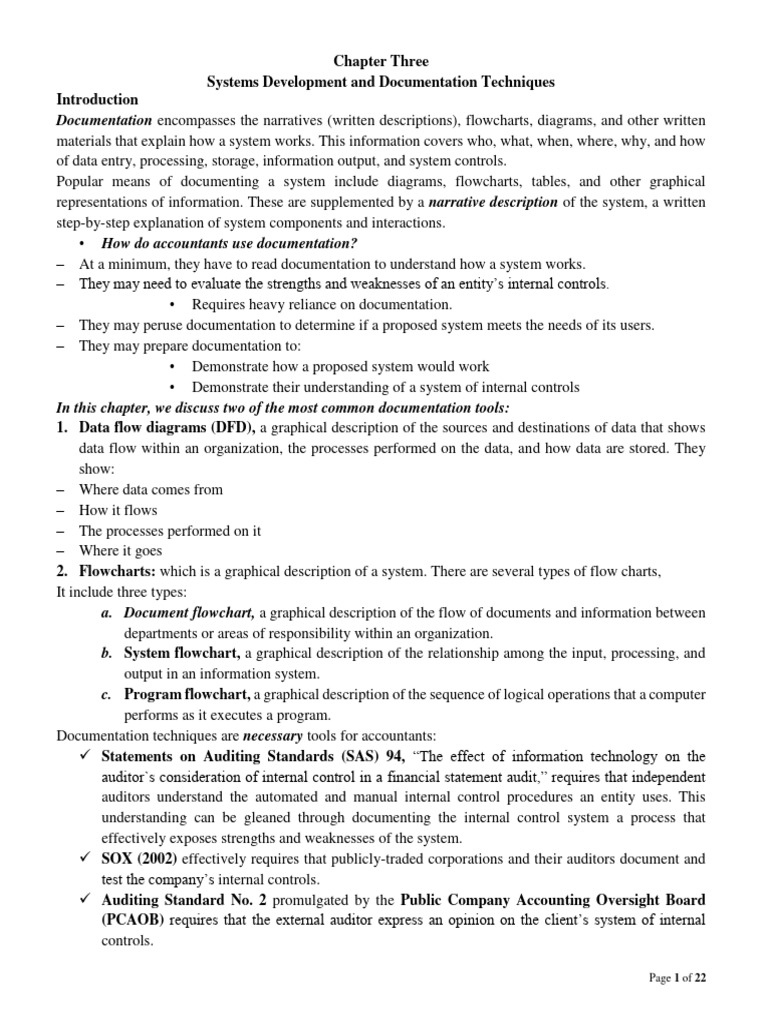 Chapter 3 AIS System Development & Documentation | PDF | Computing | Information Science