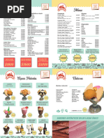 Menu Bernardi | PDF | Alimentos | Postres