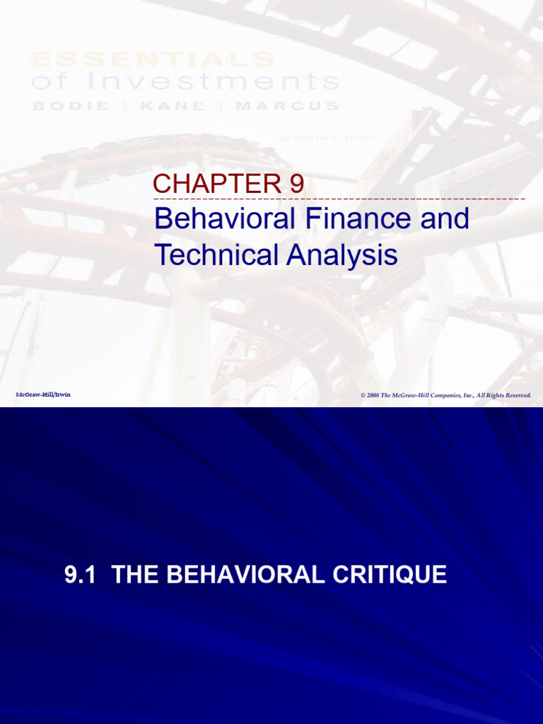 Chapter 009 | PDF | Market Trend | Technical Analysis