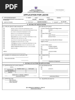 CS Form No. 6 Revised 2020 Application For Leave Fillable | PDF | Parental Leave | Sick Leave