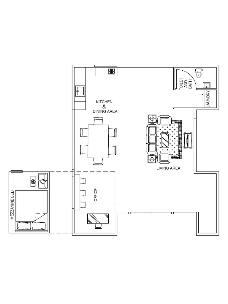 BSD Floor Plan Small Sustainable House-Model | PDF