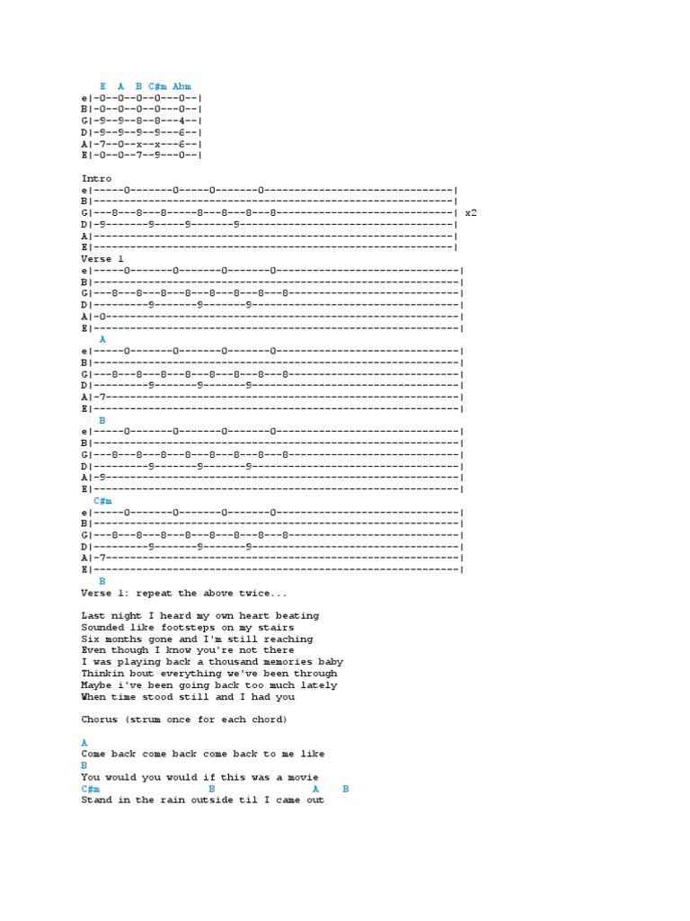 Guitar | PDF | Song Structure | Recorded Music