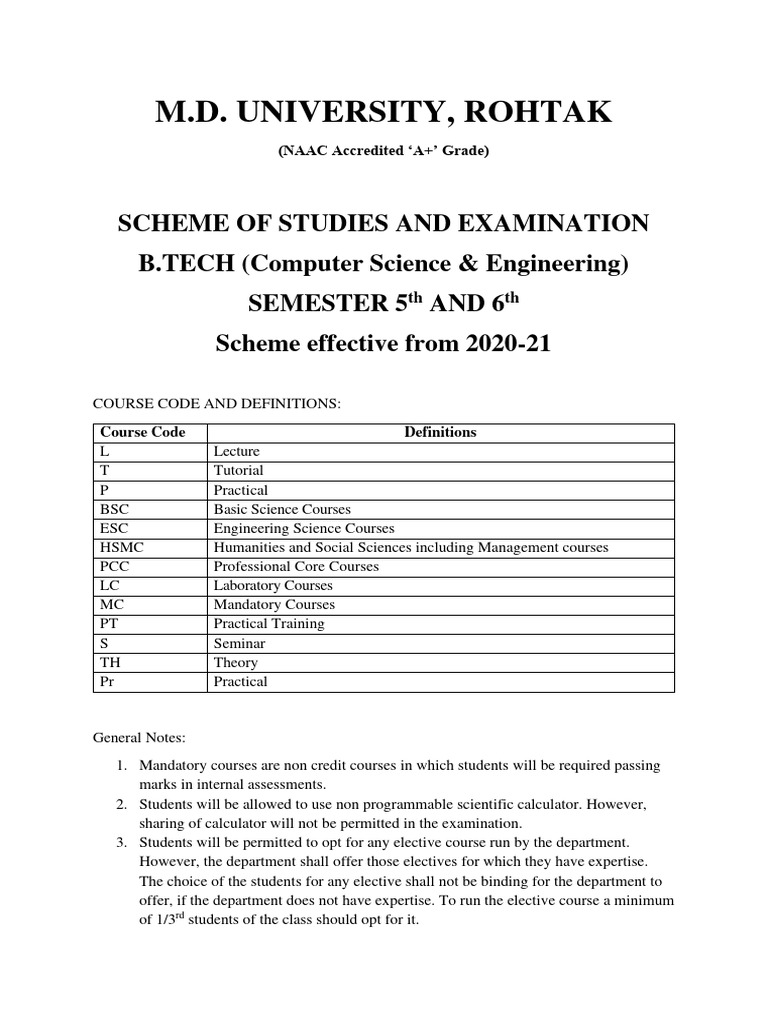 B.Tech (CSE) 3rd Year G Scheme | PDF | Osi Model | Class (Computer Programming)