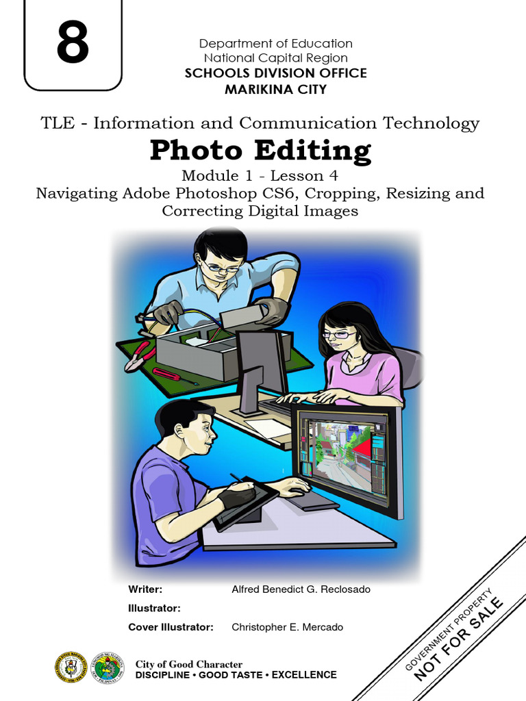 Gr8 Photo Editing Q2M1L4 | PDF | Image Editing | Adobe Photoshop