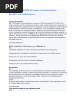 Confined Space Actual Written Exam Update With Actual Questions and Answers | PDF | Personal ...