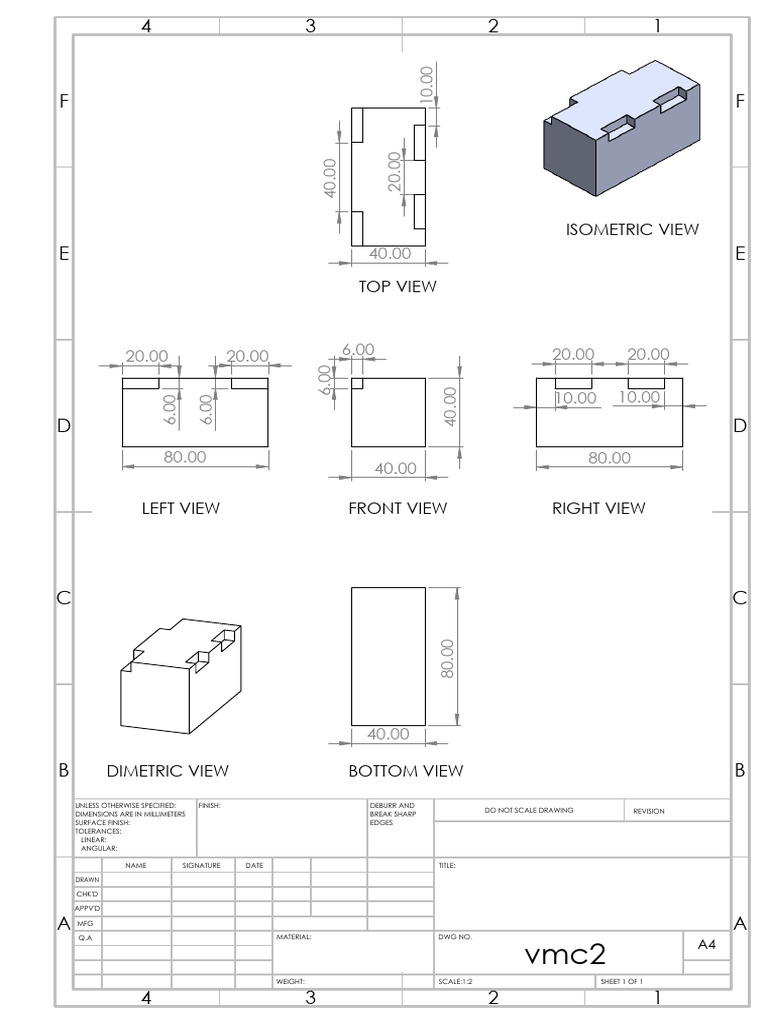 VMC 2 | PDF | Geometry | Technical Drawing