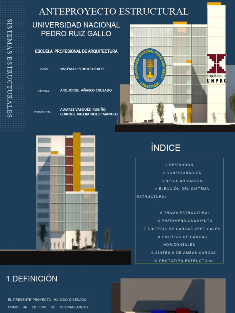 Predimensionamiento 1+alvarez Vasquez - Coronel Valera | PDF | Rigidez | Mecánica