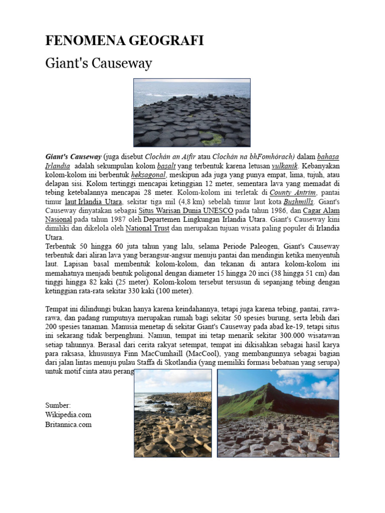 Fenomena Geografi Tgs | PDF | Sains & Matematika