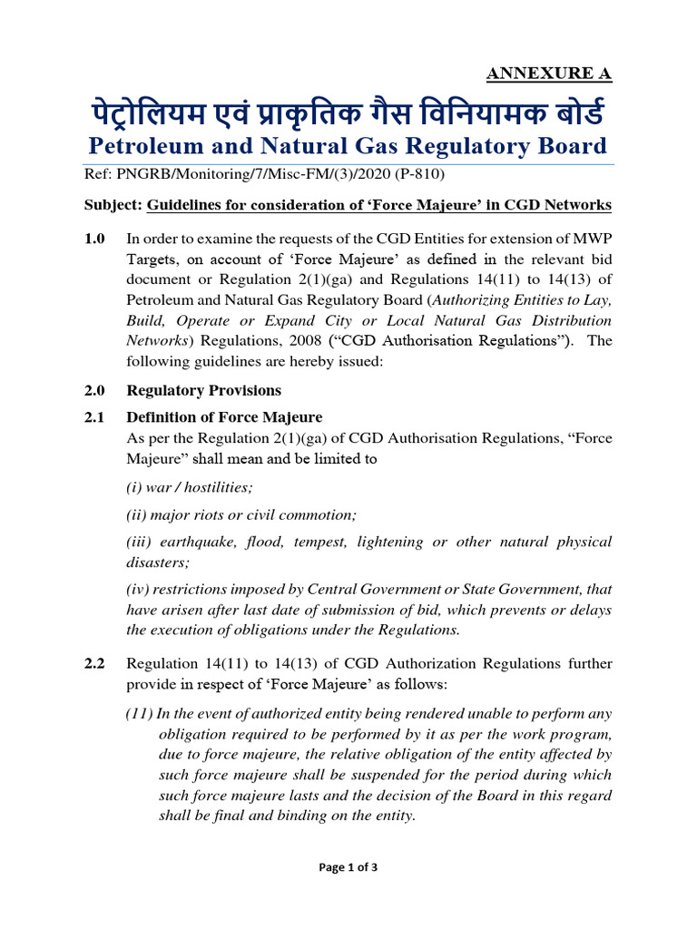 Approved FM Guidelines | PDF