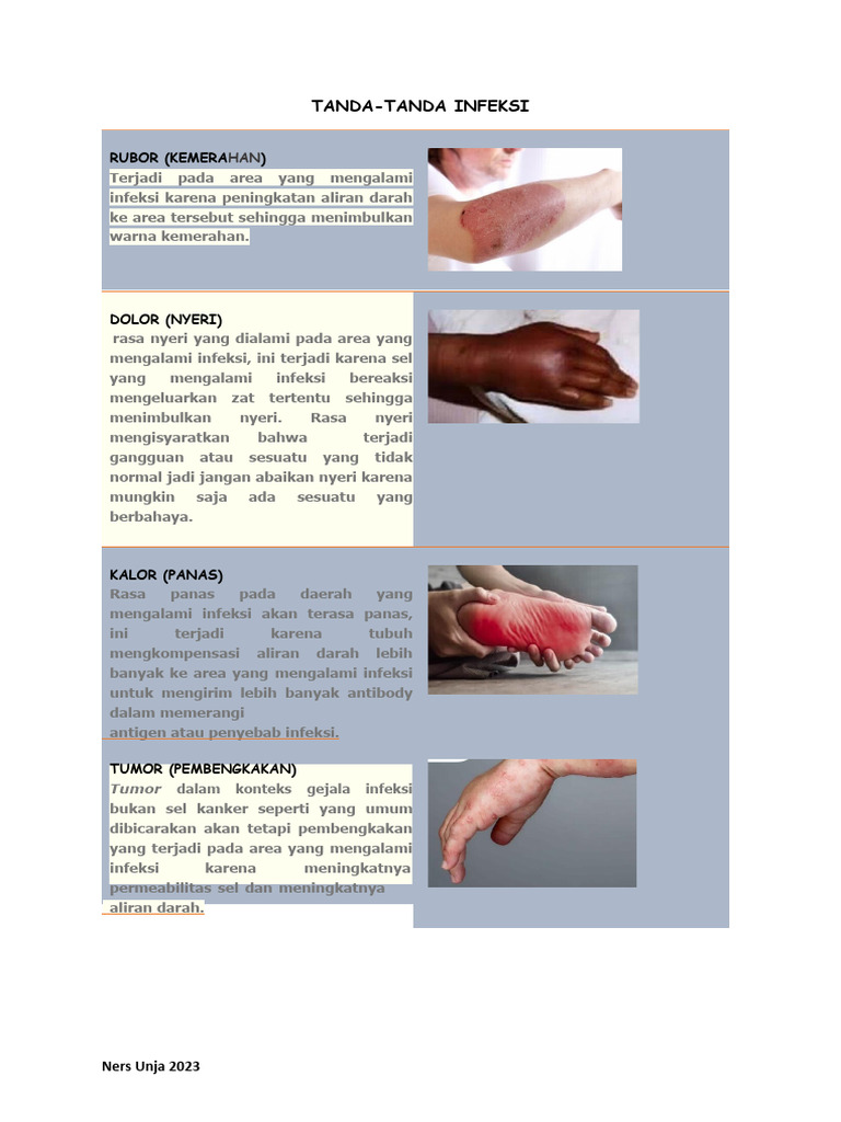 Gejala Infeksi dan Kadar Normal Darah | PDF