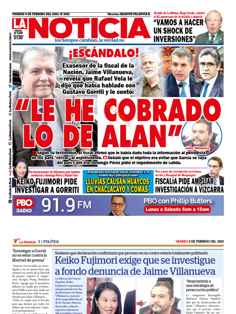 Lima - La Noticia | PDF | Gobierno