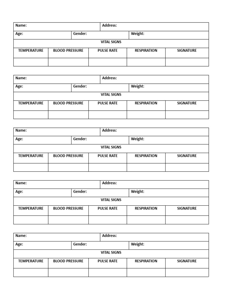 Vital Sign | PDF | Physiology | Medical Specialties