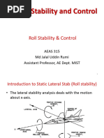 Lateral Stability in Aircraft Design | PDF | Flight Dynamics (Fixed ...