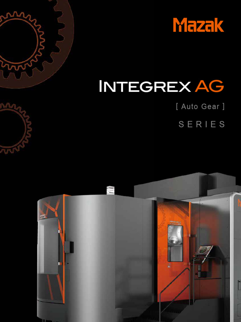 INTEGREX AG series_Brochure_digital | PDF | Gear | Machining