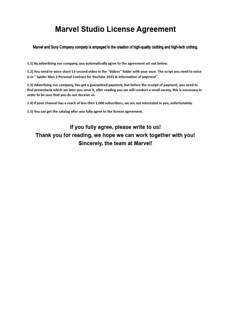 License Agreement | PDF | Law | Computers