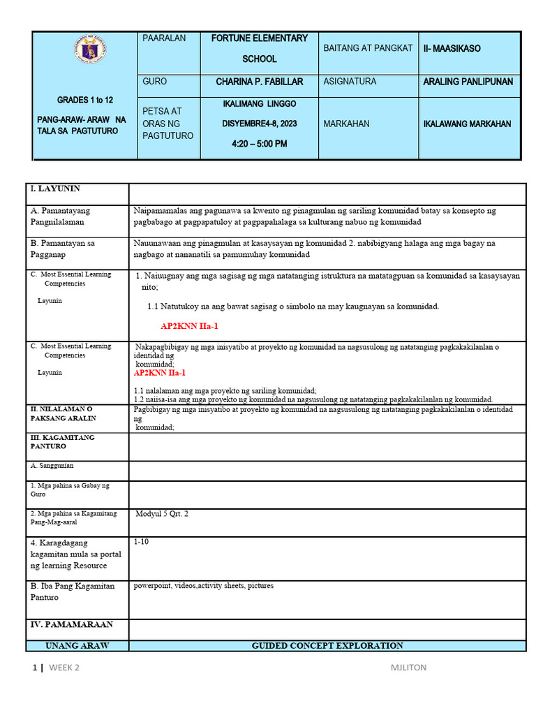 Ap-Dll-Q2-Module 5 | PDF