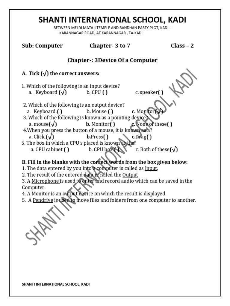 LMSUpload 6382535625760175656347 | PDF | Input/Output | Computer Keyboard