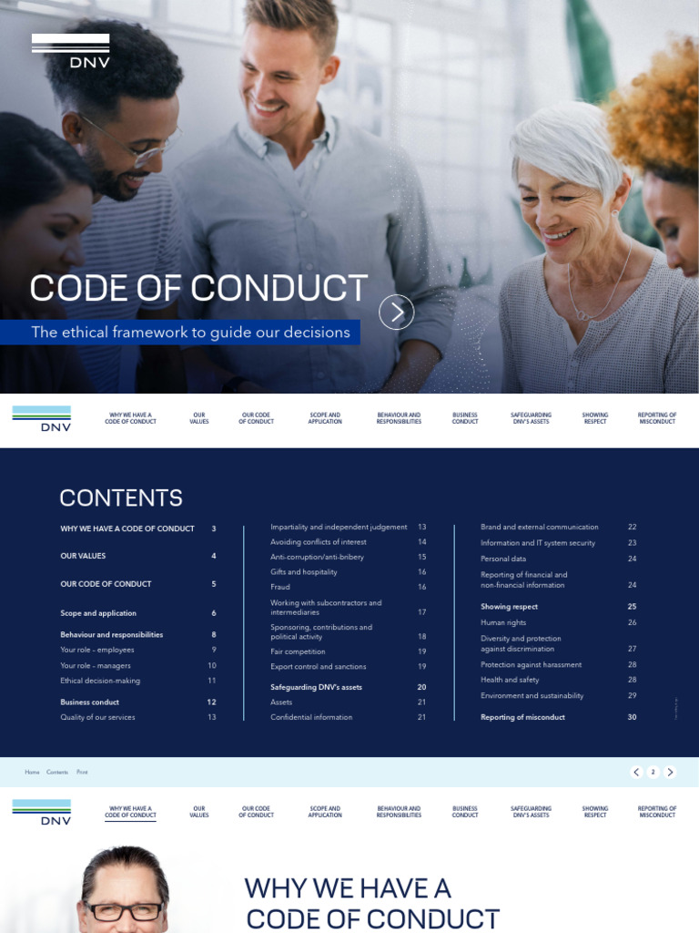 DNV - Code of Conduct-Final-S | PDF