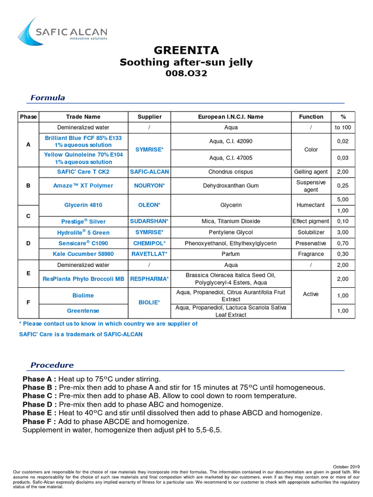 COS2006 Safic | PDF | Chemistry | Chemical Substances