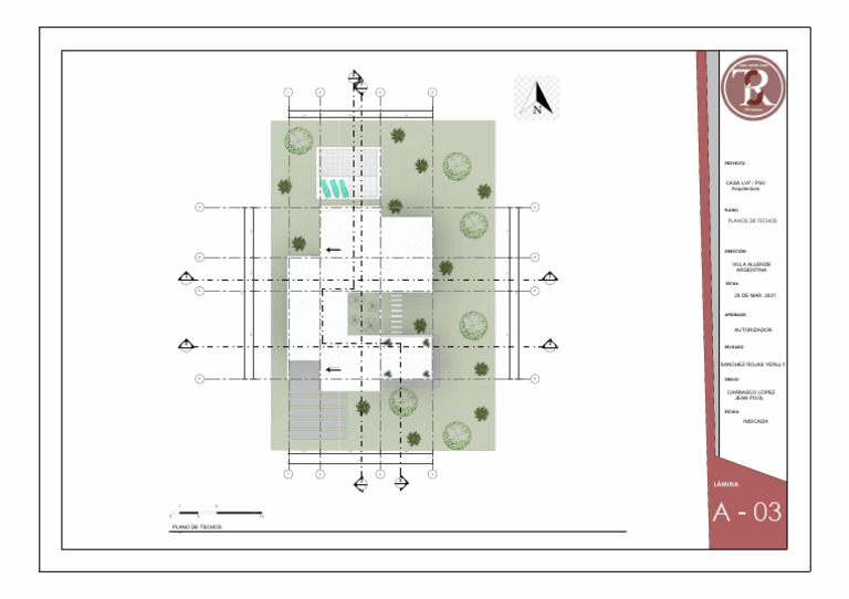 A - 03 - PLANOS DE TECHOS | PDF